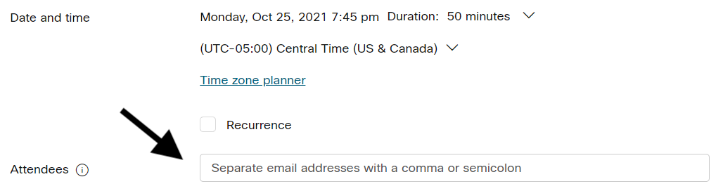How To Schedule A Webex Meeting