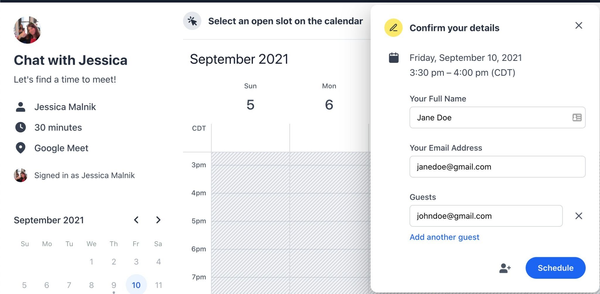 How To Schedule A Google Meet